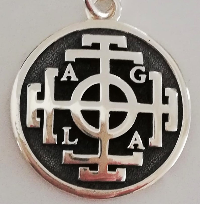 John Dees AGLA Sigil Wheel of fortune Ancient symbol of | Etsy