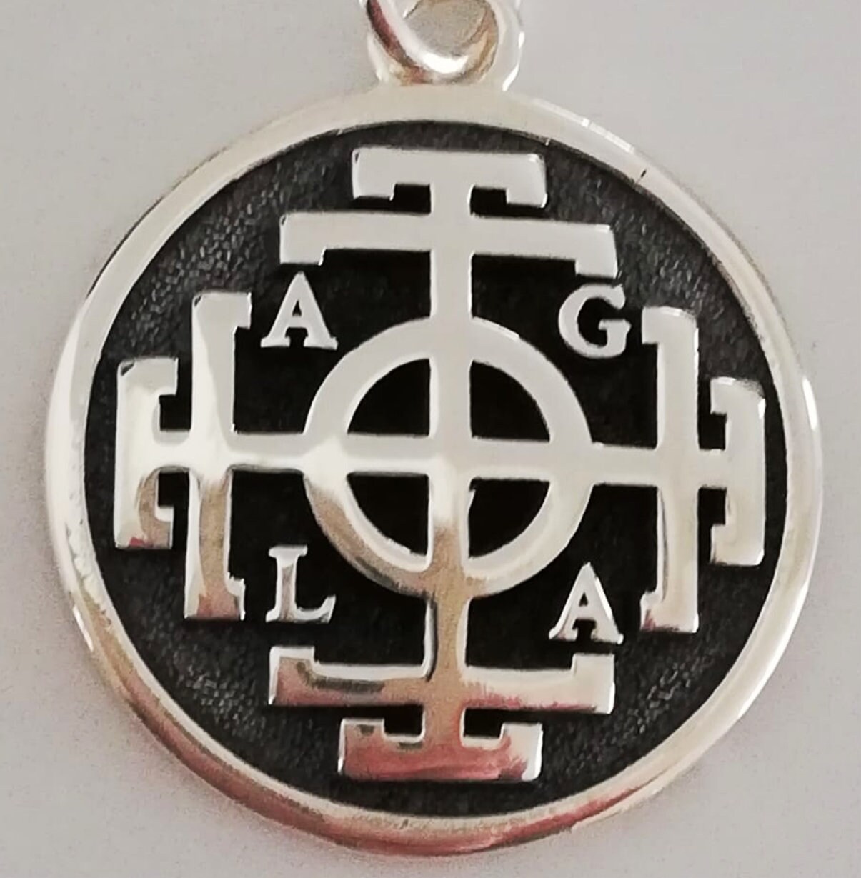 John Dees AGLA Sigil Wheel of fortune Ancient symbol of | Etsy