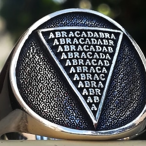 Abracadabra Abraxas Cabalistic, Magic Occult Esoteric Amulet Ancient ...