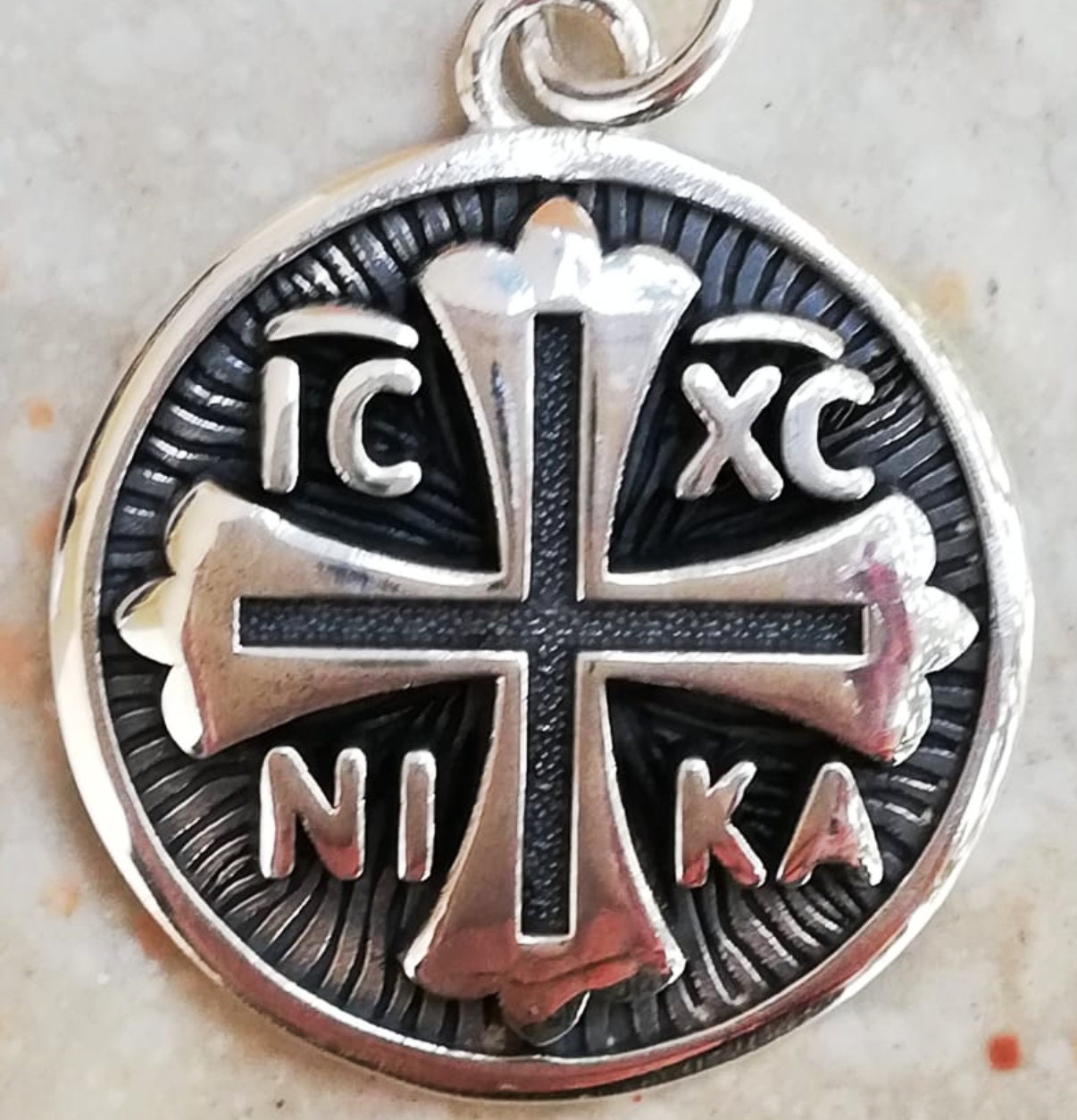 IC XC Nika Jesus Christ Christian Cross Handmade 3D Pendant | Etsy