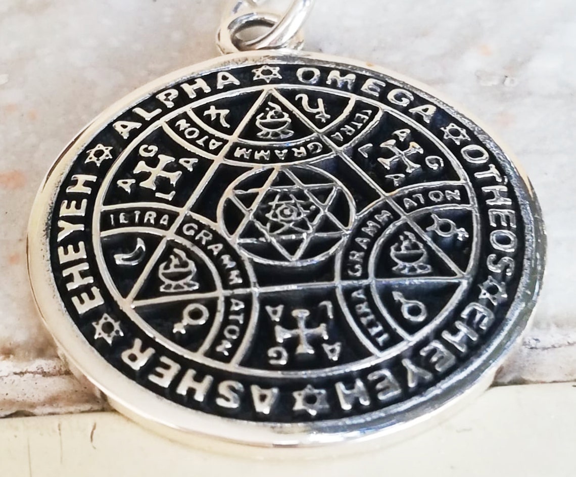 Enochian Sigil of Protection Solomon Kabbalah Amulet Talisman - Etsy