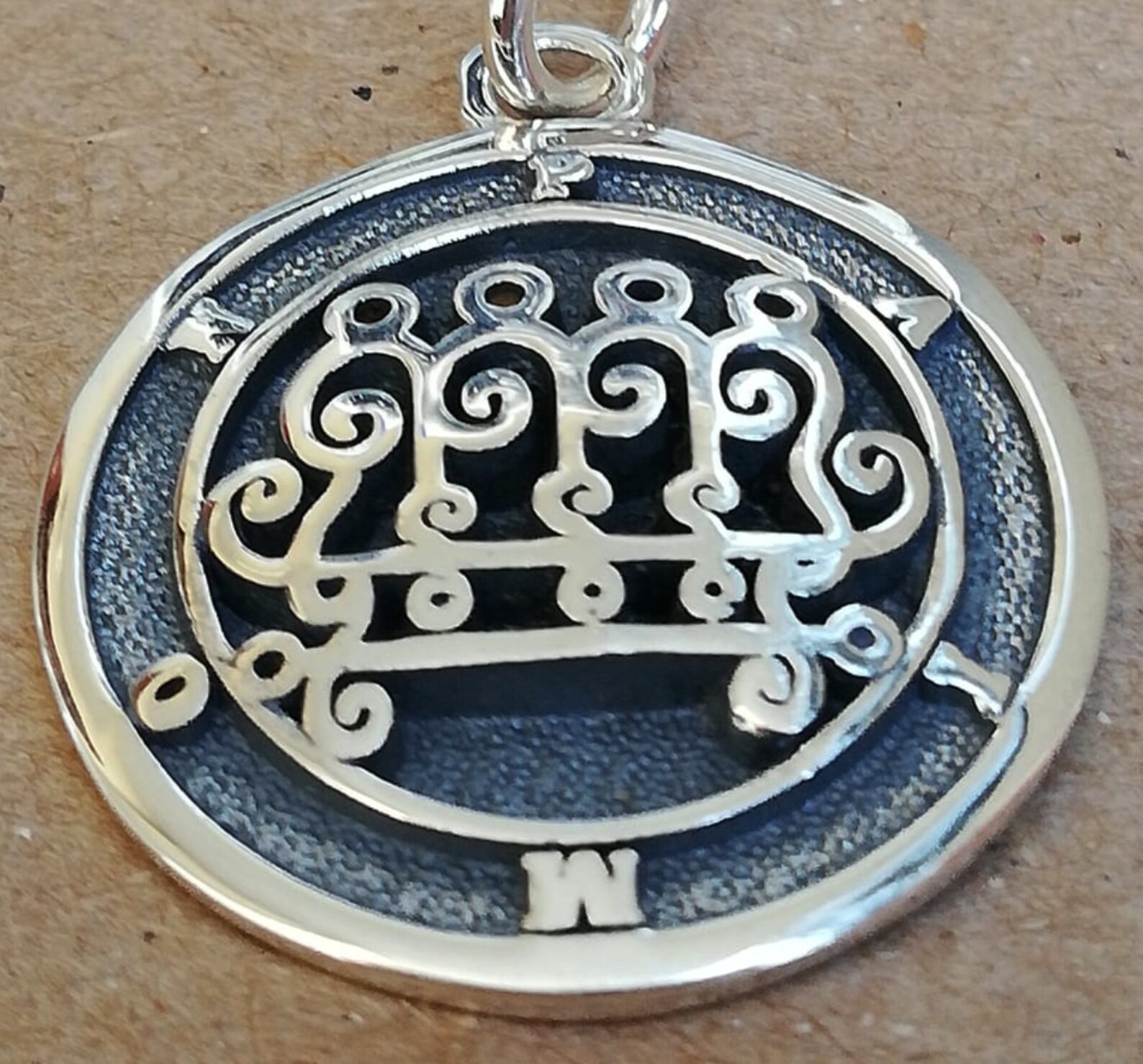 Great King Paimon Lesser Key of Solomon Seal Kabbalah Handmade - Etsy