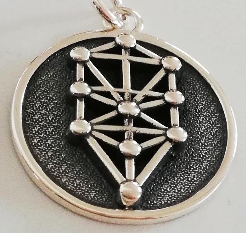 Sephiroth Kabbalah Tree of Life Handmade 3D Pendant Solid | Etsy
