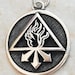 Red King Symbol Sulfur of the Philosophers Handmade 3D Pendant Solid ...