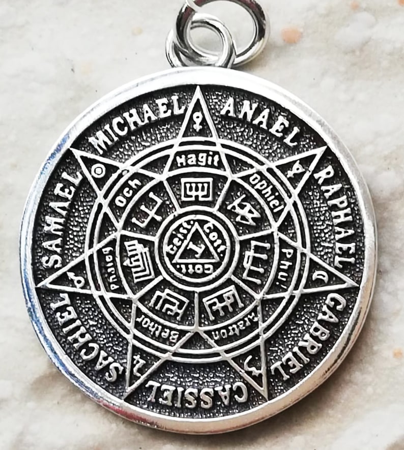 The Seal of the Seven Archangels Arbatel Spirits Seals of - Etsy