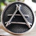 Air Symbol Upward Triangle Emblem Air Element Amulet Talisman Handmade ...