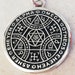 Enochian Sigil of Protection Solomon Kabbalah Amulet Talisman Handmade ...