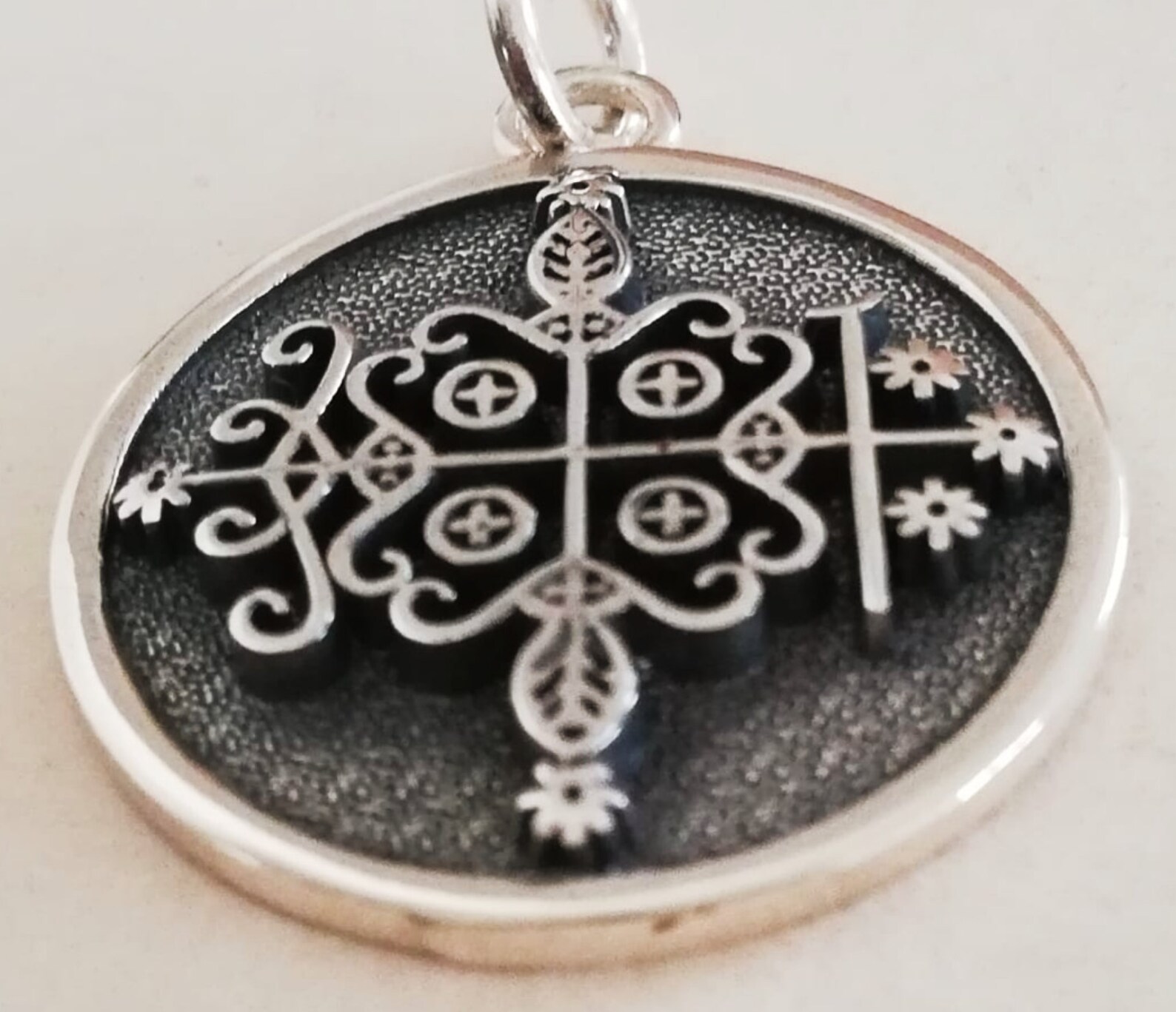 Papa Legba Veve the Guardian of the Crossroads Handmade 3D | Etsy