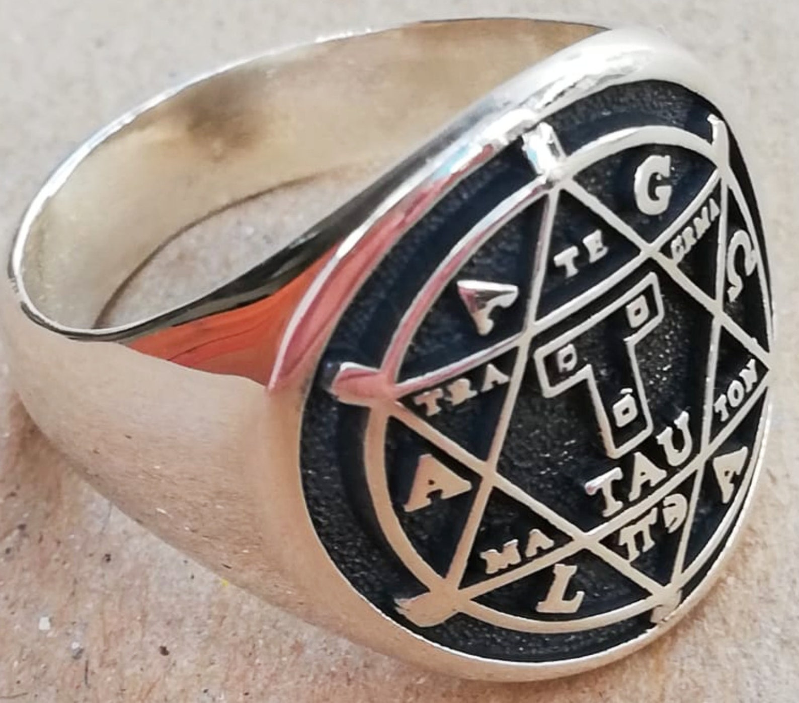 Goetia Hexagram Seal of Solomon Jewish Star of David Kabbalah - Etsy