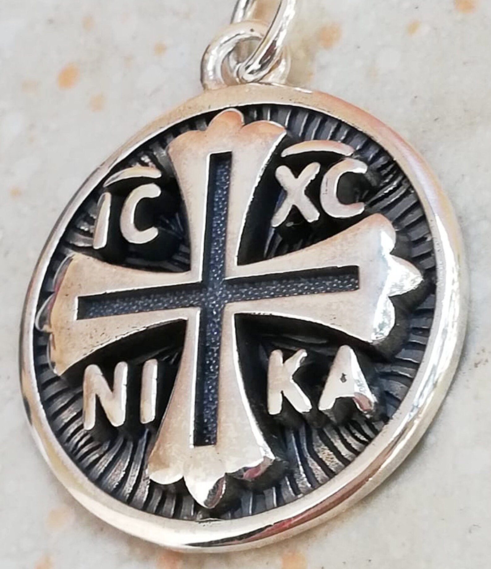 IC XC Nika Jesus Christ Christian Cross Handmade 3D Pendant | Etsy