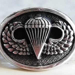 US Army Airborne Ranger Jump Wings Parachute Badge Paratrooper Handmade ...