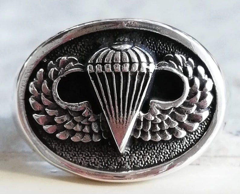 US Army Airborne Ranger Jump Wings Parachute Badge Paratrooper Handmade ...