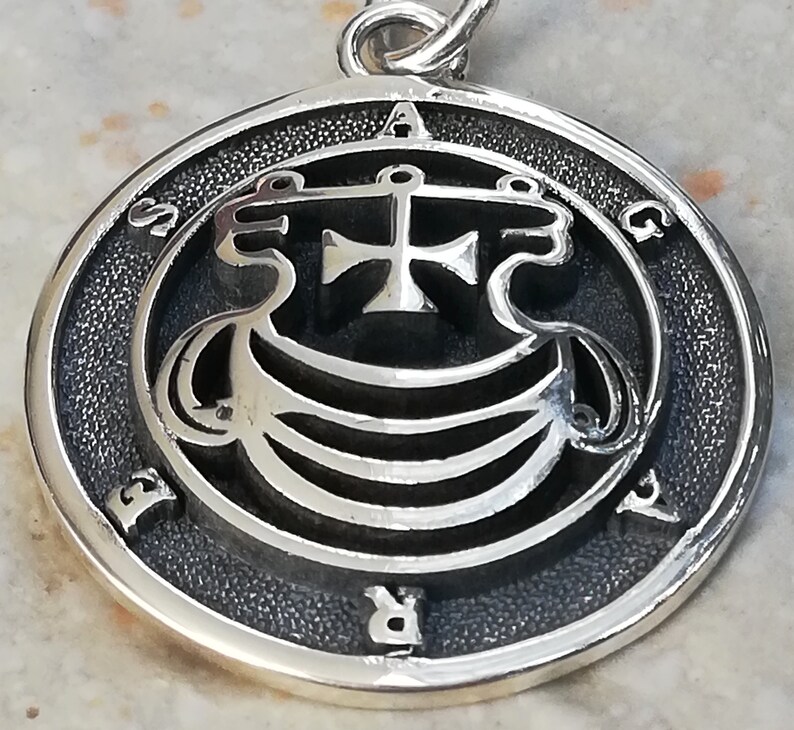 Duke Agares Lesser Key of Solomon Seal Kabbalah Amulet - Etsy