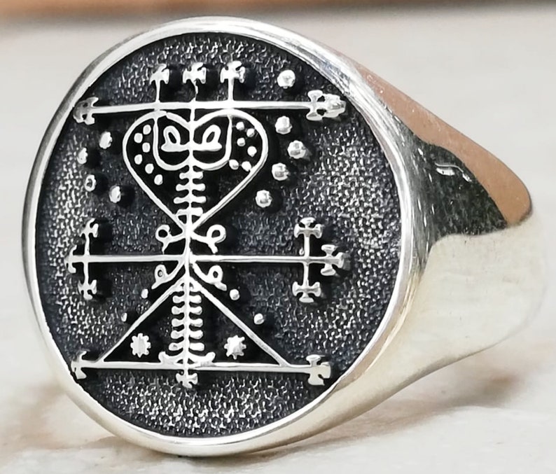 Loa Lwa Veve Maman Brigitte Amulet Voodoo Talisman Hoodoo - Etsy