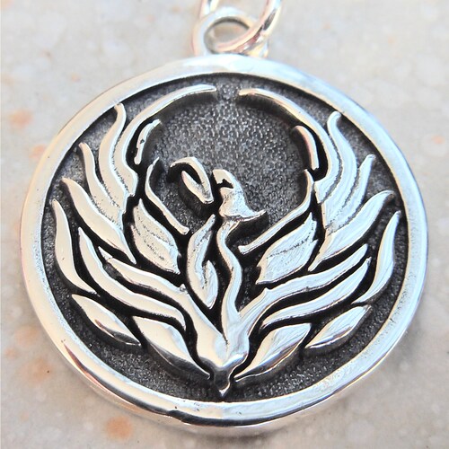 Rising Phoenix Handmade 3D Ring Solid Sterling Silver 925 - Etsy