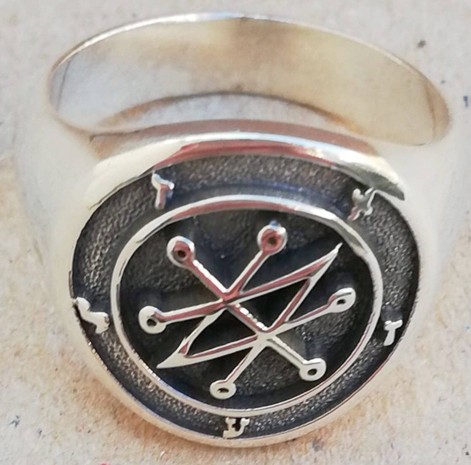 Sigil of Azazel Lucifer Satan Seal Lesser Key Demon Seal | Etsy