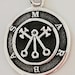 Sigil of Marbas Seal Handmade 3D Pendant Solid Sterling Silver - Etsy