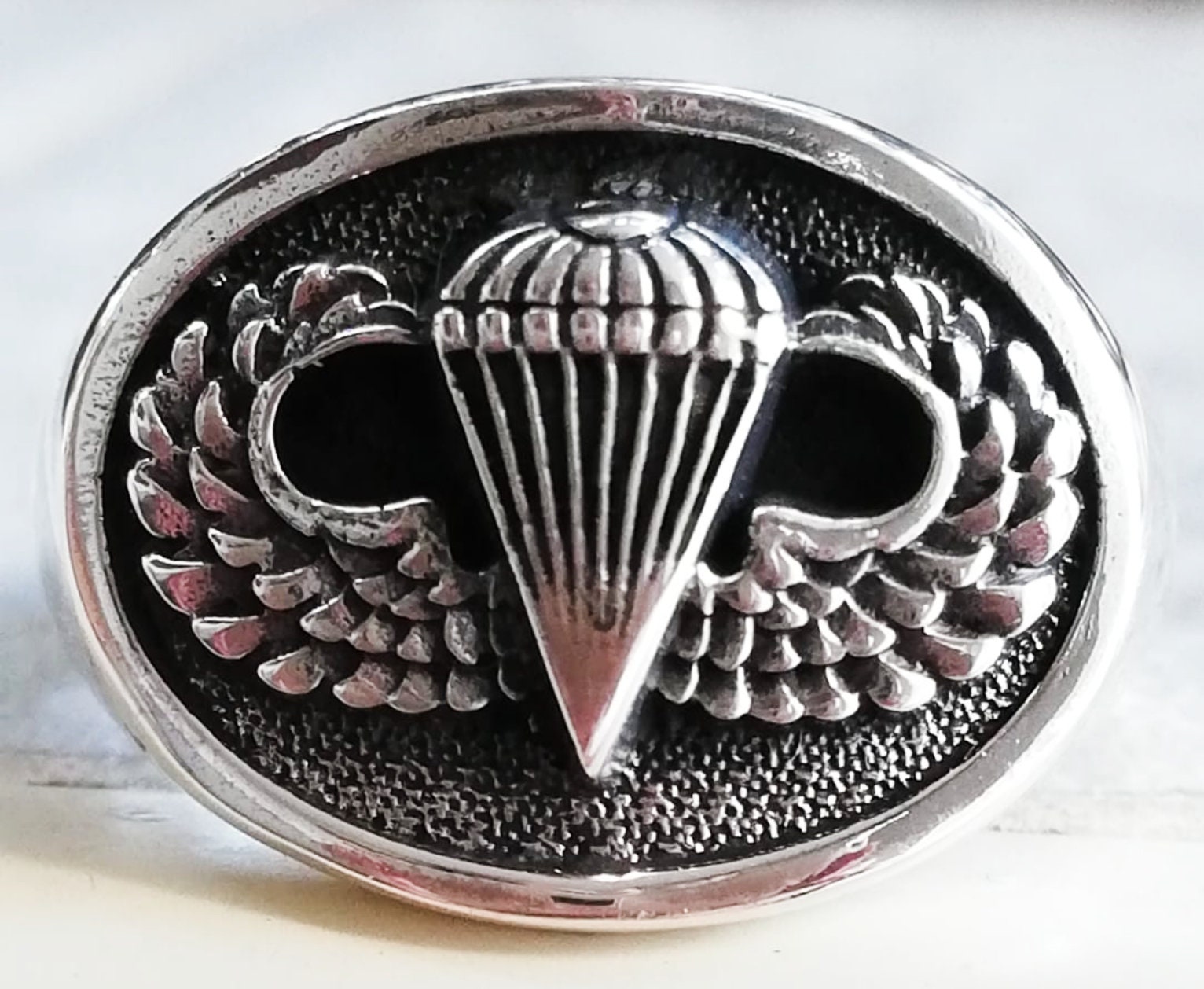 US Army Airborne Ranger Jump Wings Parachute Badge Paratrooper Handmade ...