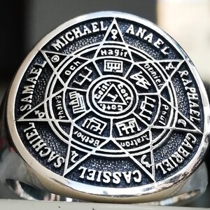 The Seal of the Seven Archangels Arbatel Spirits Seals of Solomon ...