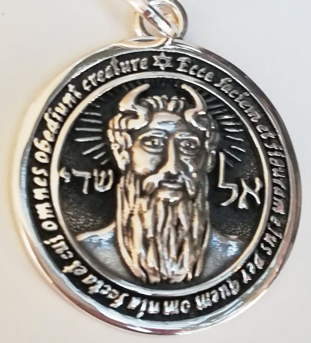 Goetia First Pentacle of the Sun Solomon Kabbalah Amulet - Etsy UK