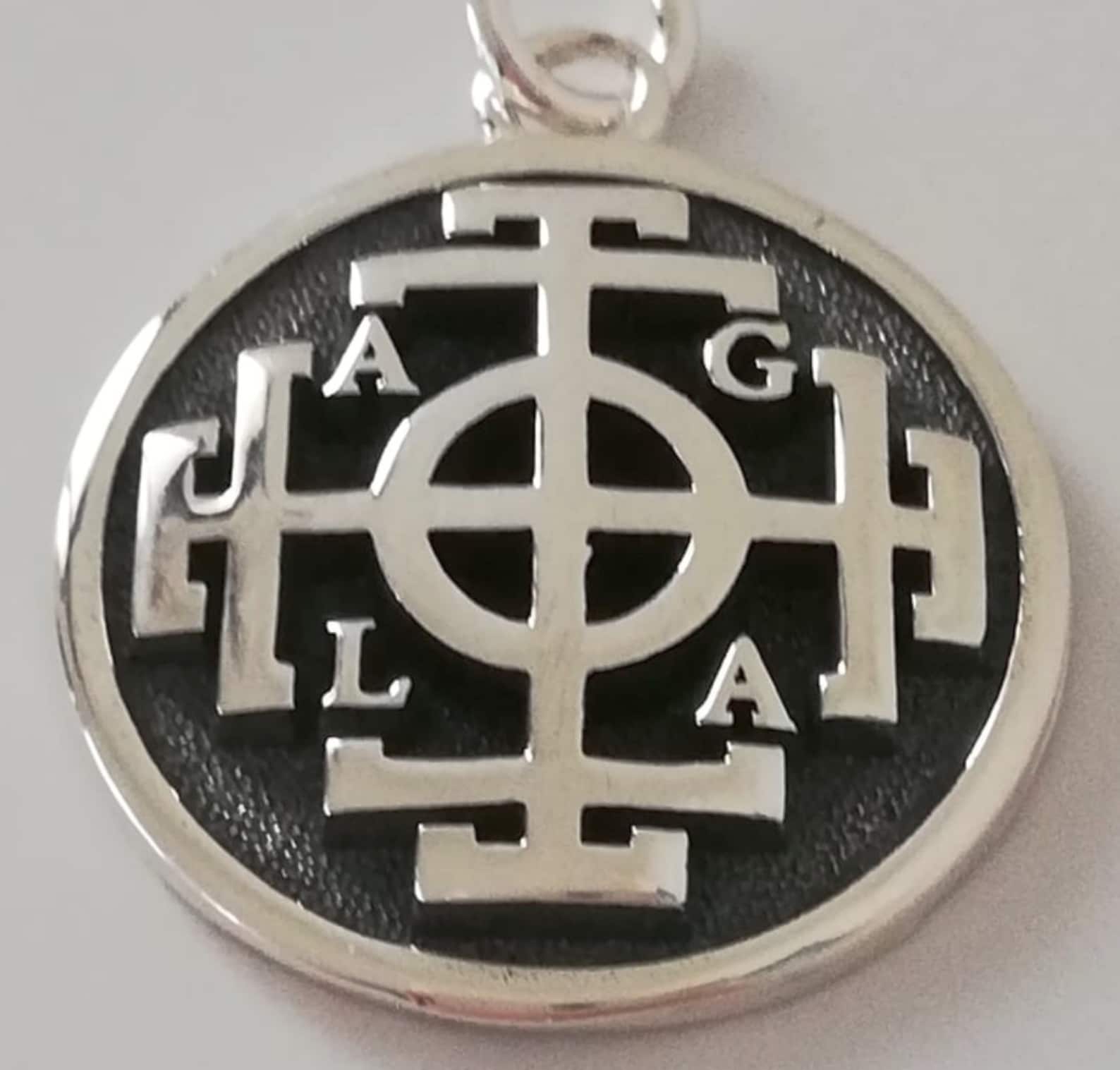 John Dees AGLA Sigil Wheel of Fortune Ancient Symbol of - Etsy