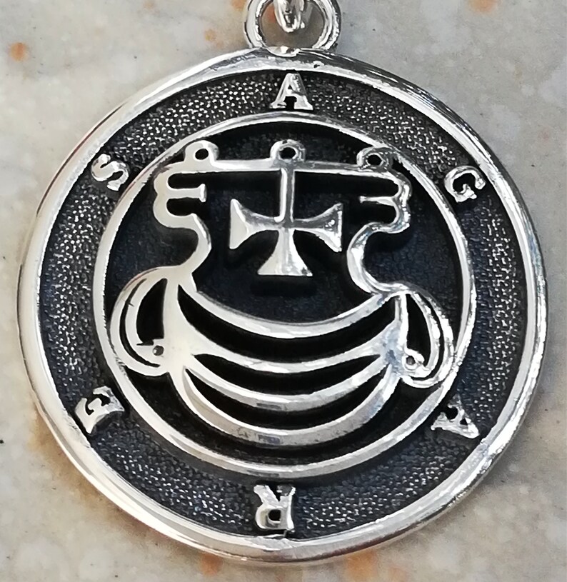 Duke Agares Lesser Key of Solomon Seal Kabbalah Amulet - Etsy