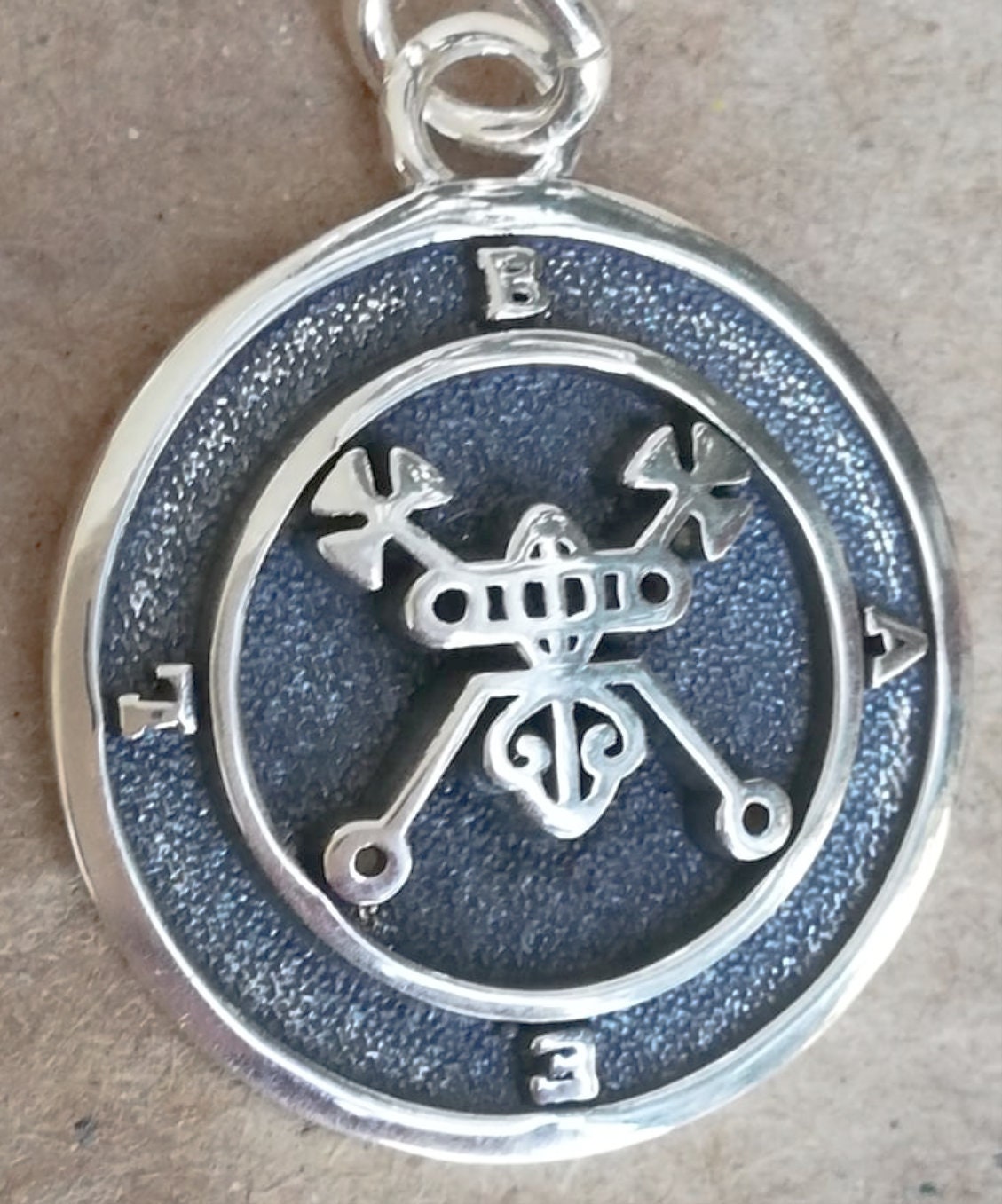 Sigil of Bael Lesser Key Demon Seal Handmade 3D Pendant Solid - Etsy ...