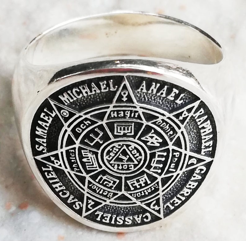 The Seal of the Seven Archangels Arbatel Spirits Seals of - Etsy