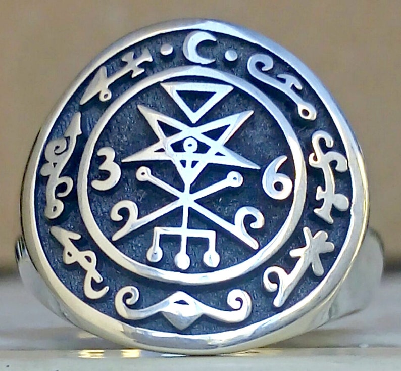 Seal of Lilith Sigil of Lucifer Seal Kabbalah Occult Amulet - Etsy