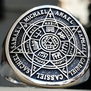 The Seal of the Seven Archangels Arbatel Spirits Seals of Solomon ...