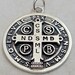 St Benedict Exorcism Cross Demon Protection Ghost Hunter Handmade 3D ...