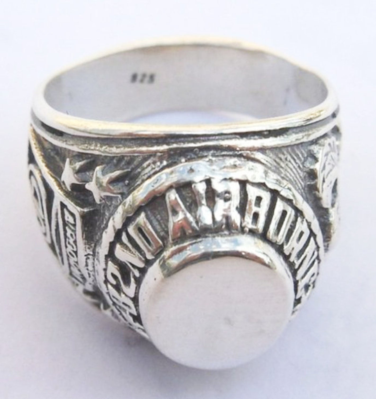 82nd Airborne Division Handmade Ring Sterling Silver 925 - Etsy