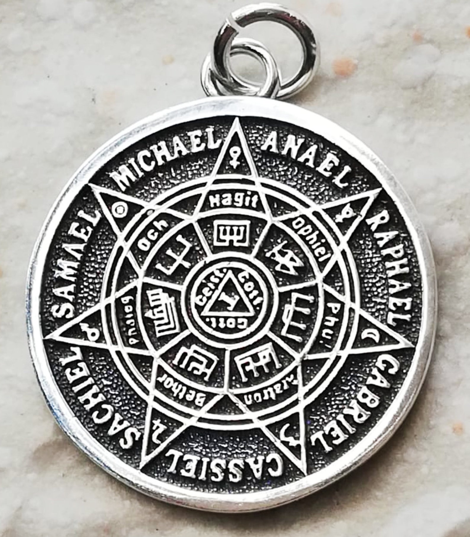The Seal of the Seven Archangels Arbatel Spirits Seals of Solomon ...