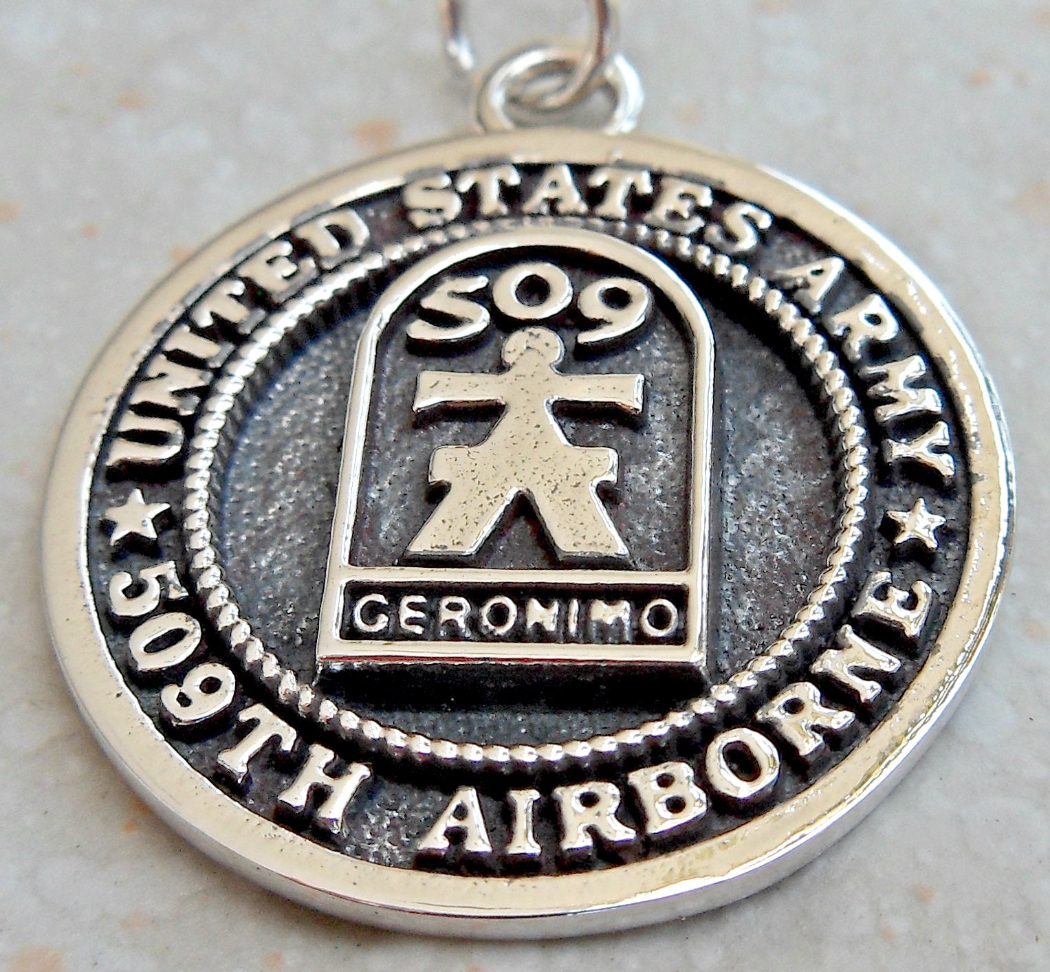US Army 509th Airborne Infantry Regiment Geronimo Handmade 3D - Etsy