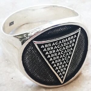 Abracadabra Abraxas Cabalistic, Magic Occult Esoteric Amulet Ancient ...