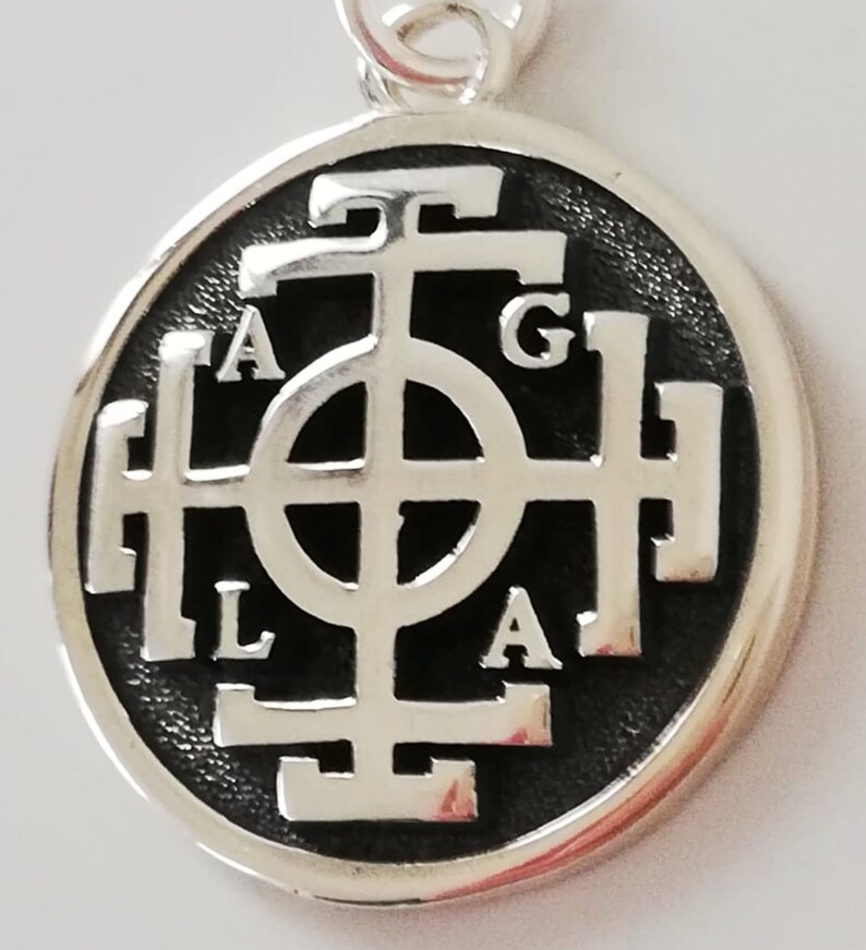 John Dees AGLA Sigil Wheel of Fortune Ancient Symbol of - Etsy