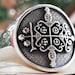 Papa Legba Veve the Guardian of the Crossroads Handmade 3D Ring Solid ...
