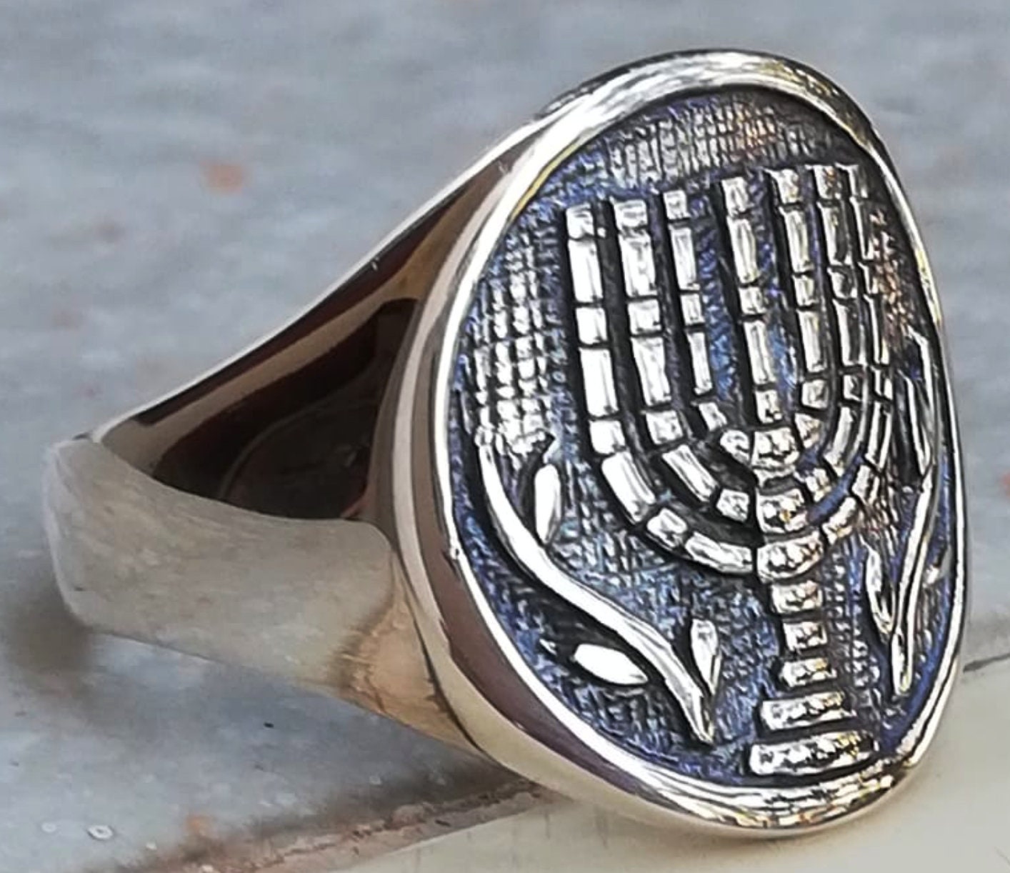 Menorah Temple Symbol Israel Jewish Star of David Kabbalah Handmade ...