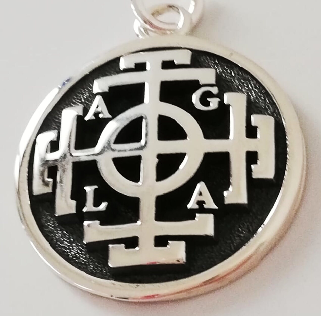 John Dees AGLA Sigil Wheel of fortune Ancient symbol of | Etsy