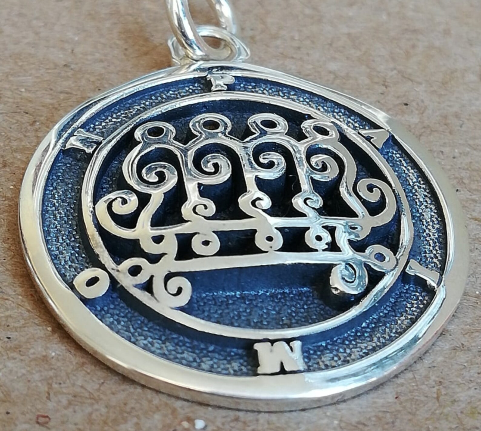 Great King Paimon Lesser Key of Solomon Seal Kabbalah Handmade - Etsy