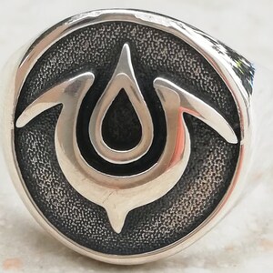 Fire Emblem Mark of the Exalt Handmade 3D Ring Solid Sterling Silver ...