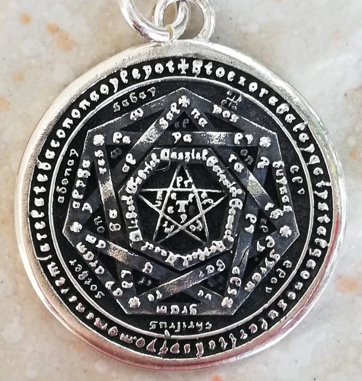 Sigillum Dei Ameth, John Dee Seal of God, Enochian John Dee Angel ...