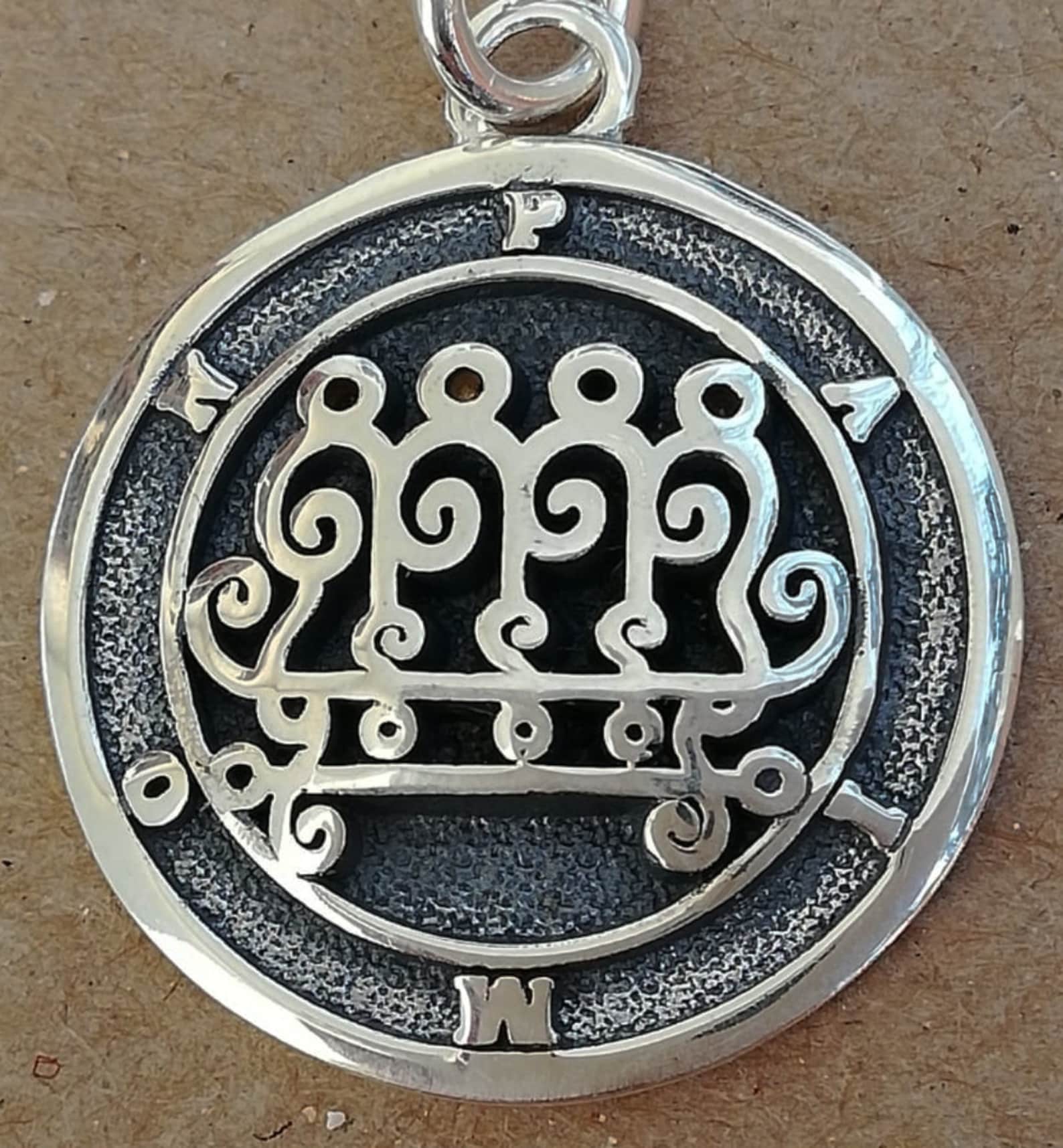Great King Paimon Lesser Key of Solomon Seal Kabbalah Handmade - Etsy