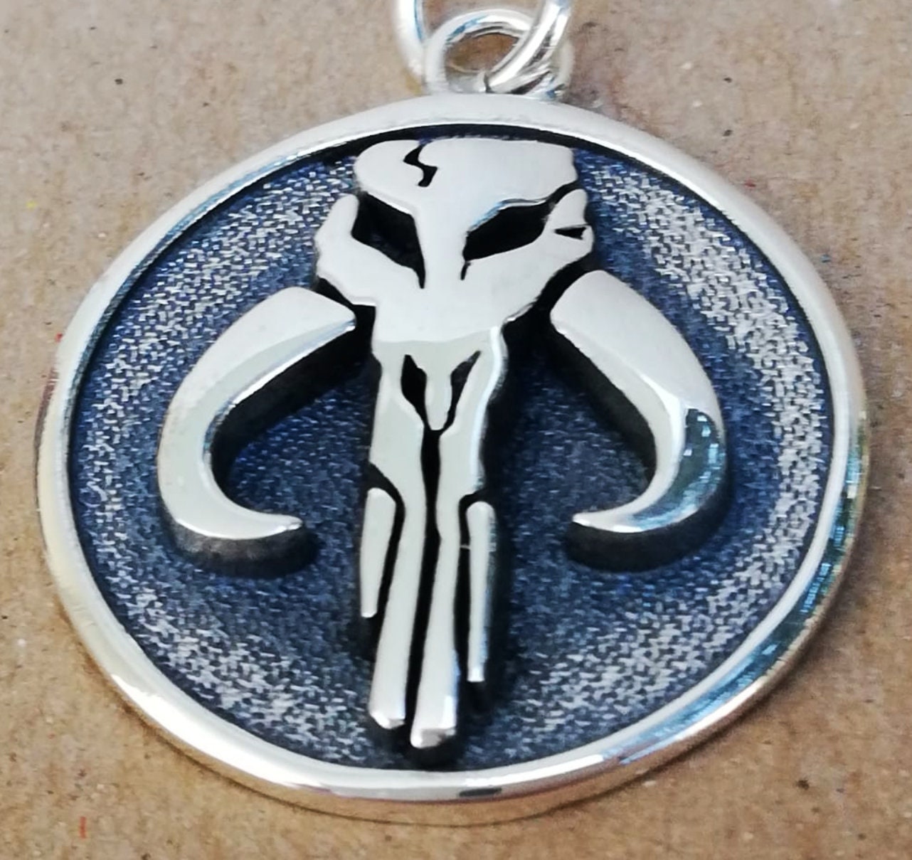 Mythosaur Skull Star Wars Mandalorian Symbol Handmade 3D | Etsy