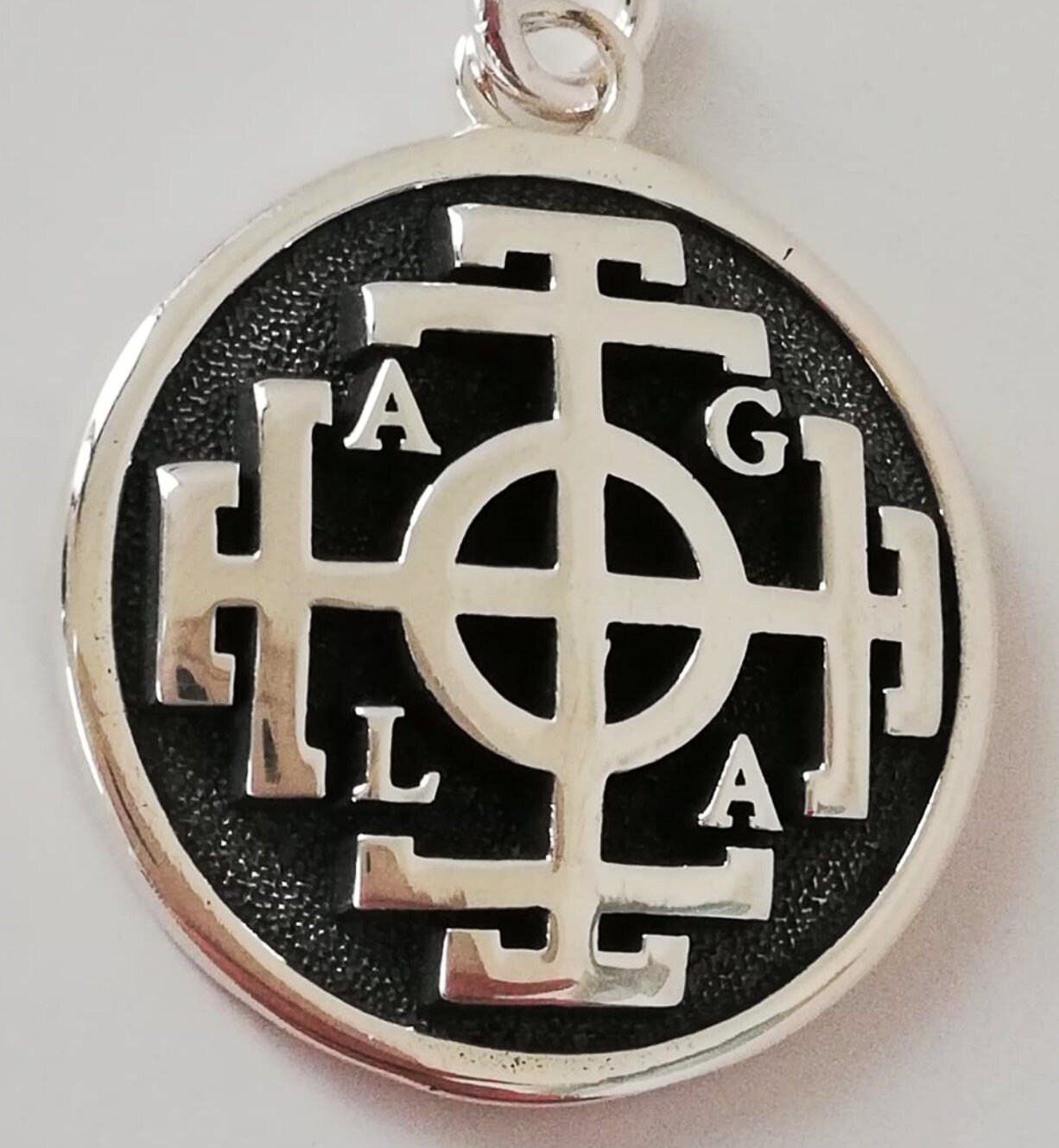 John Dees AGLA Sigil Wheel of fortune Ancient symbol of | Etsy