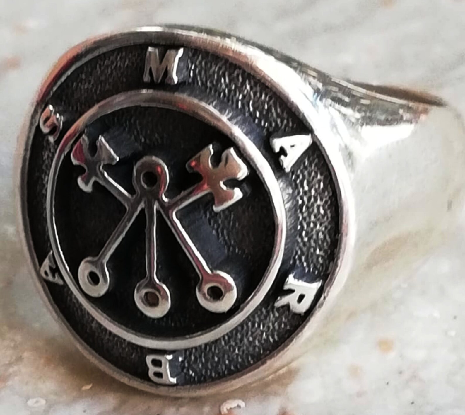Sigil of Marbas Seal Handmade 3D Ring Solid Sterling Silver | Etsy