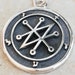 Sigil of Azazel Lucifer Satan Seal Lesser Key Demon Seal Handmade 3D ...