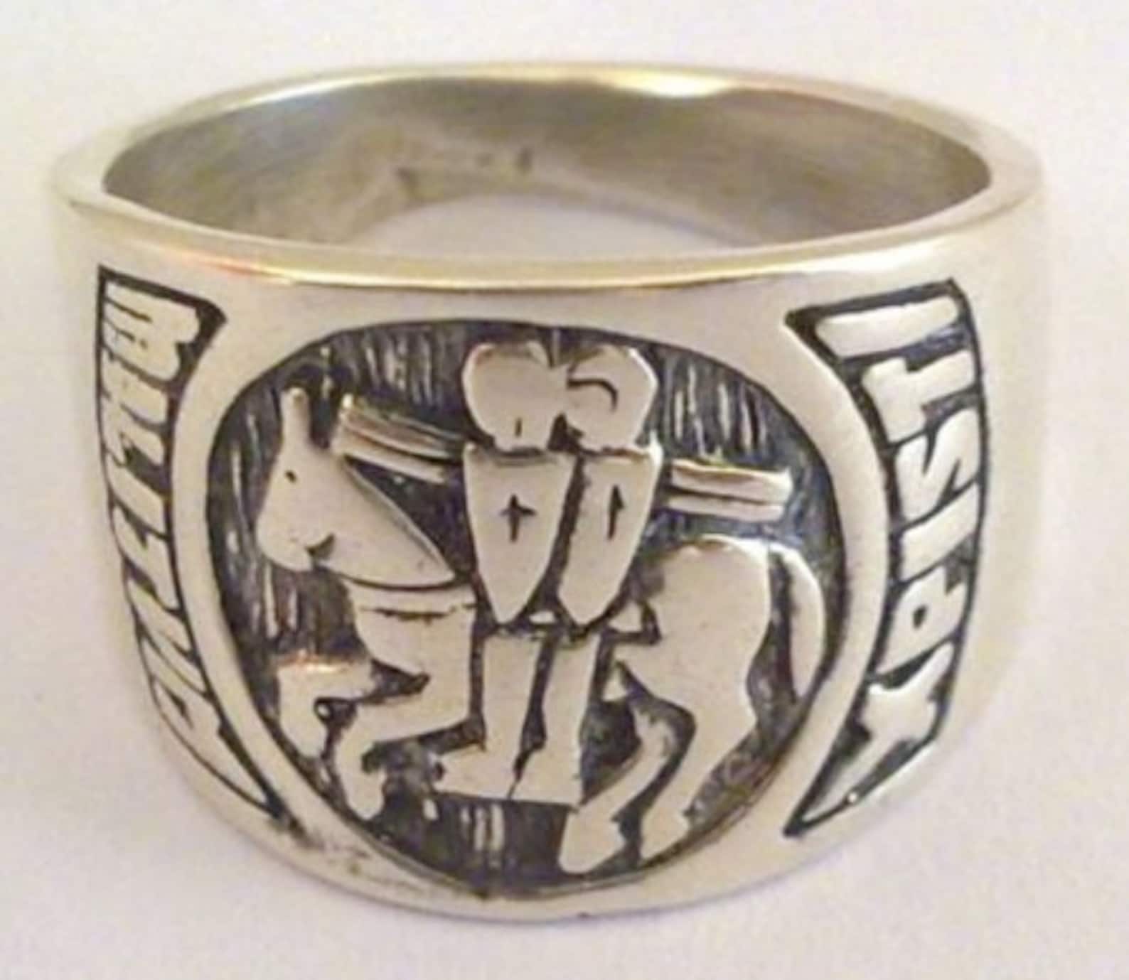 The Seal of Knights Templar Handmade Ring Sterling Silver 925 - Etsy