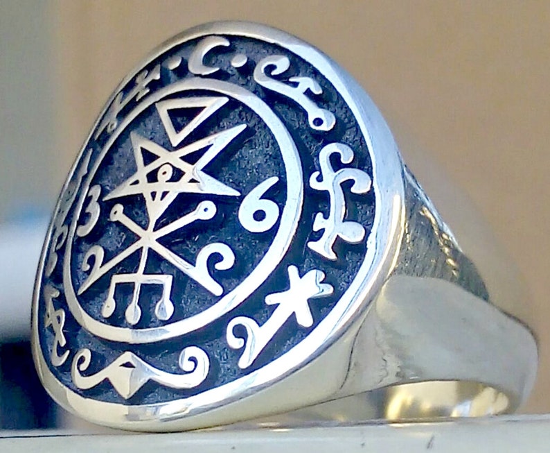 Seal of Lilith Sigil of Lucifer Seal Kabbalah Occult Amulet - Etsy