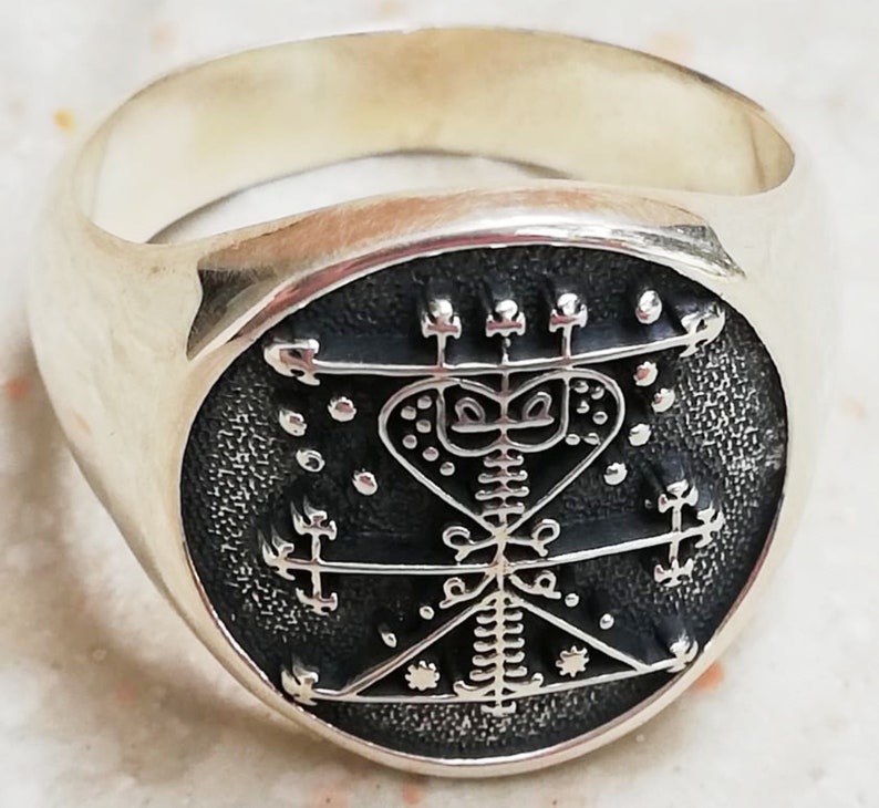 Loa Lwa Veve Maman Brigitte Amulet Voodoo Talisman Hoodoo - Etsy